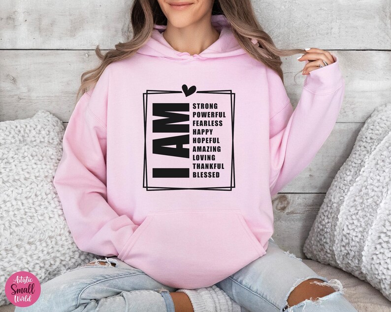 I Am Strong SVG, Self Love Svg, Motivational Svg, Inspirational Svg ...