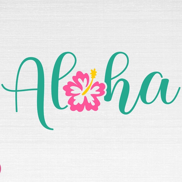 Aloha Svg - Etsy