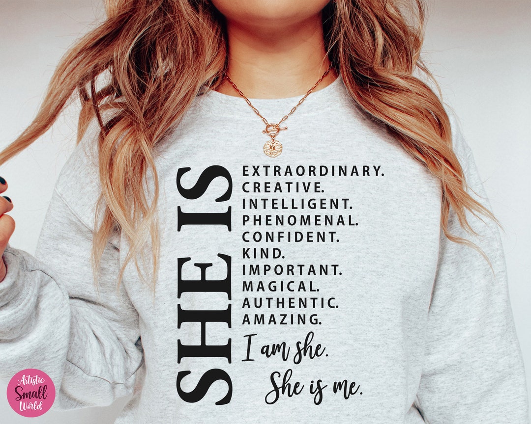 She is Me SVG, I Am She Svg, Phenomenal Woman Svg, Motivational Svg ...