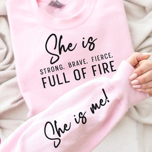 She is Me SVG, She is Strong Svg, Motivational Svg, Inspirational Svg ...
