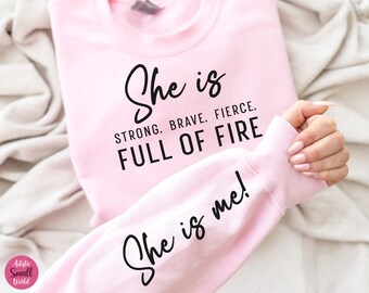 She is Me SVG, You Are Enough Svg, Positive Svg, Strong Woman Svg ...