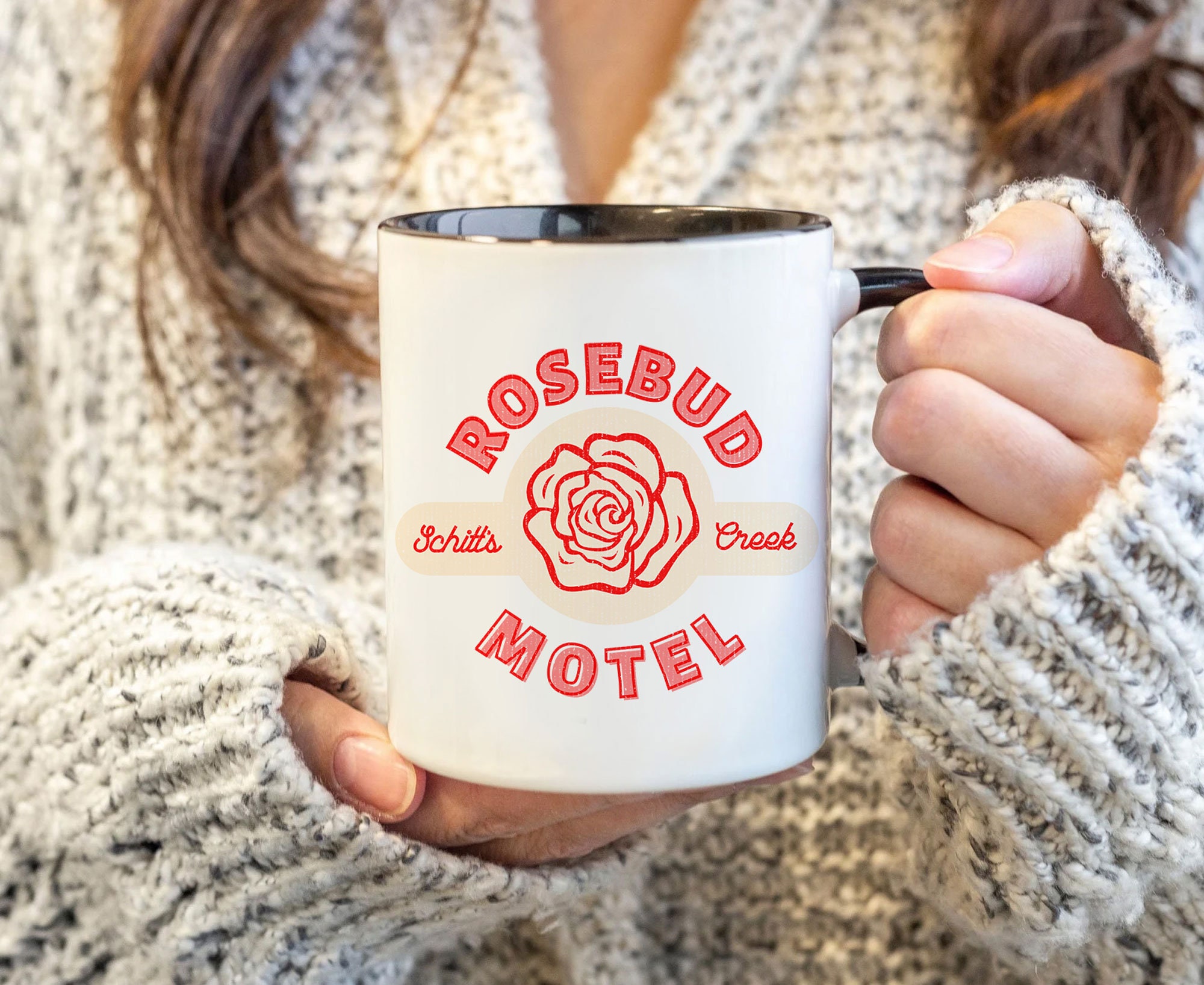 Rosebud Motel Mug, Schitt Creek Coffee Cup, Dan Levy and David Rose Fan ...