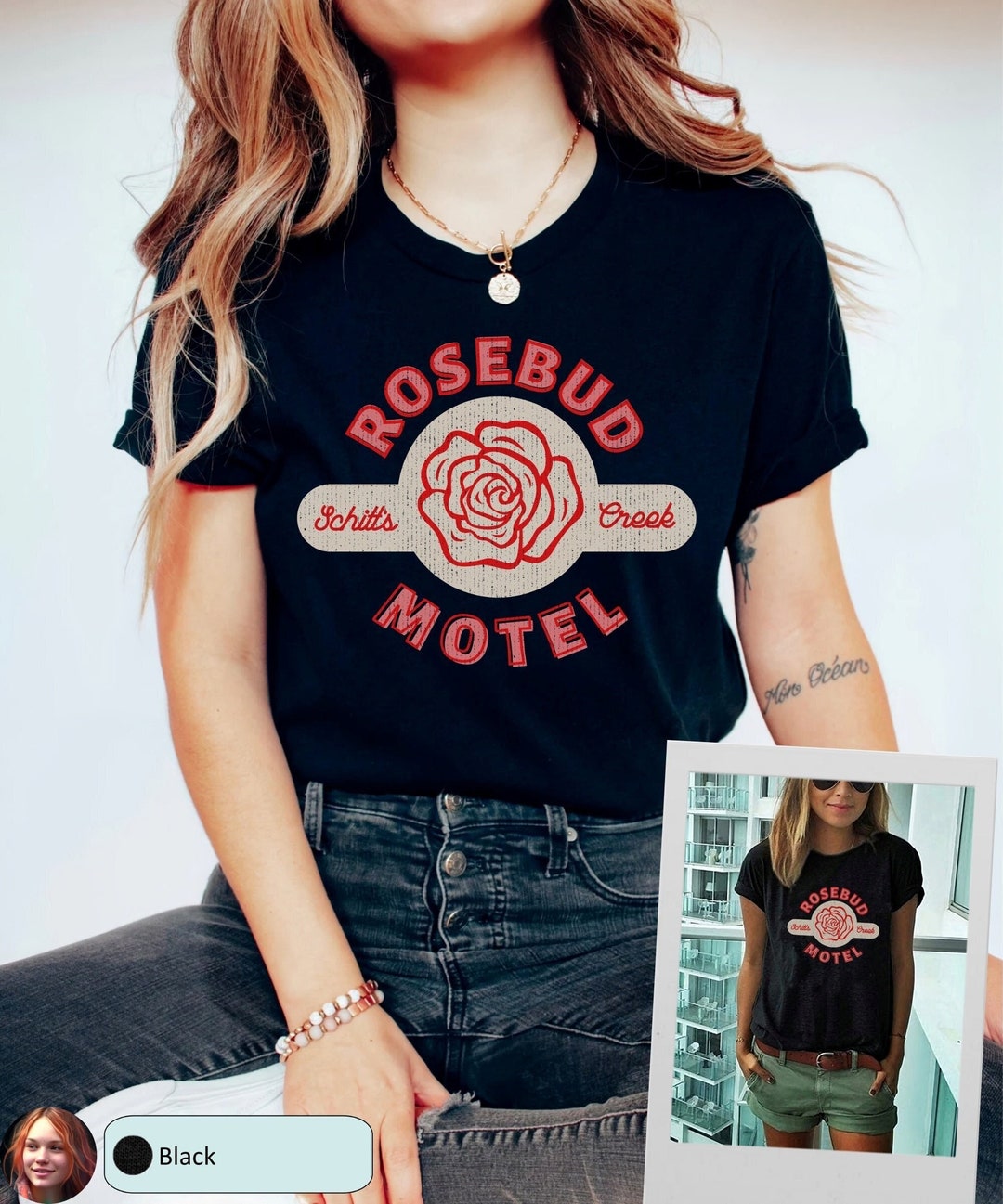 Rosebud Motel Shirt, Schitt Creek TV Show, Dan Levy and David Rose Fan ...