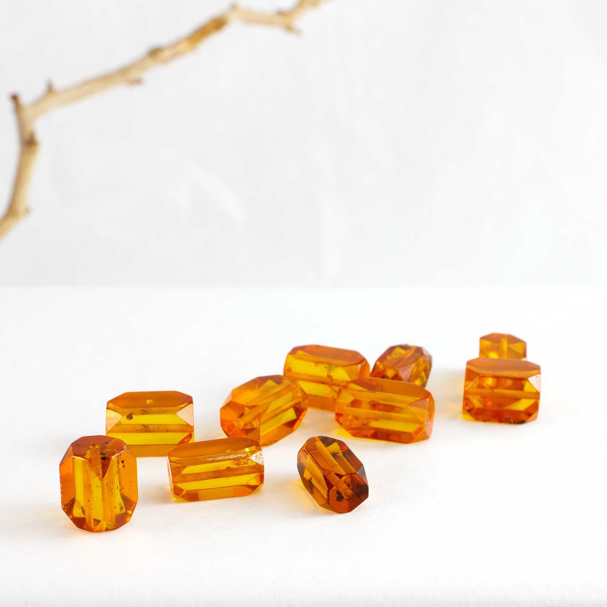 Amber Loose Beads, Genuine Vintage Baltic Amber Loose Beads - Etsy