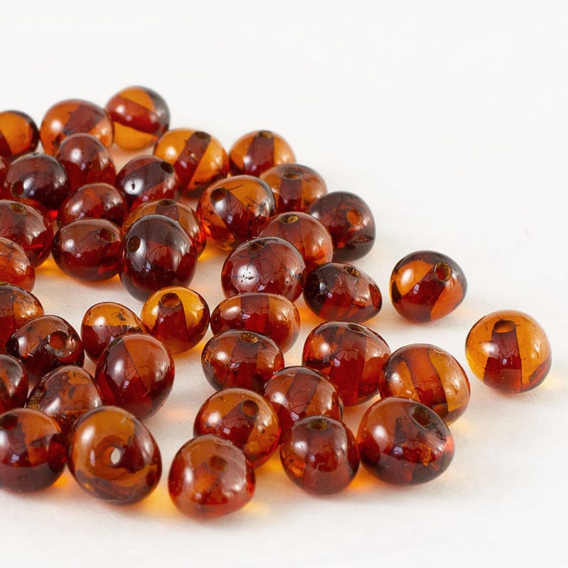 Amber Beads - Etsy