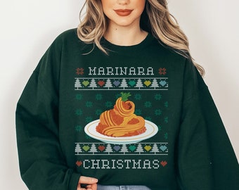 Pasta Ugly Sweater - Etsy