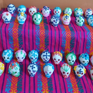 Day of the Dead Mini Sugar Skulls 20 - Etsy