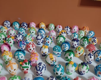 20 Edible Sugar Skulls Dia De Los Muertos Halloween Day of the Dead ...