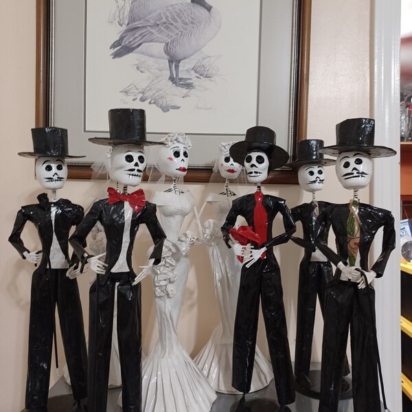 Paper Mache Skeleton - Etsy