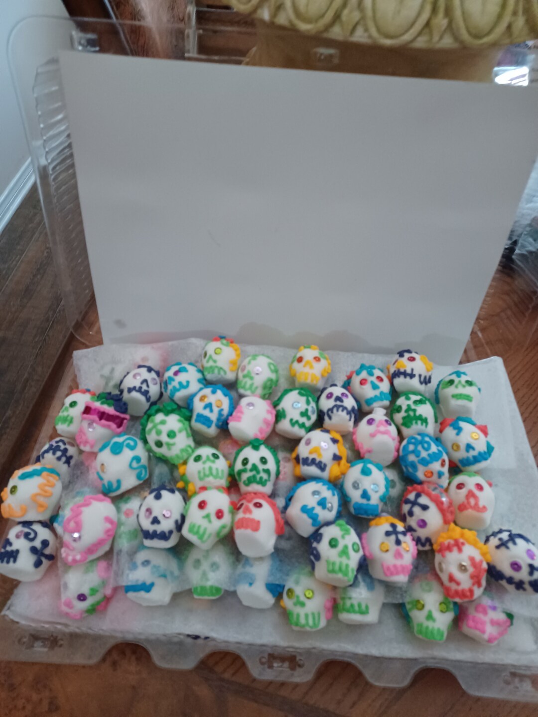 Mini Sugar Skulls 12 Ct. - Etsy