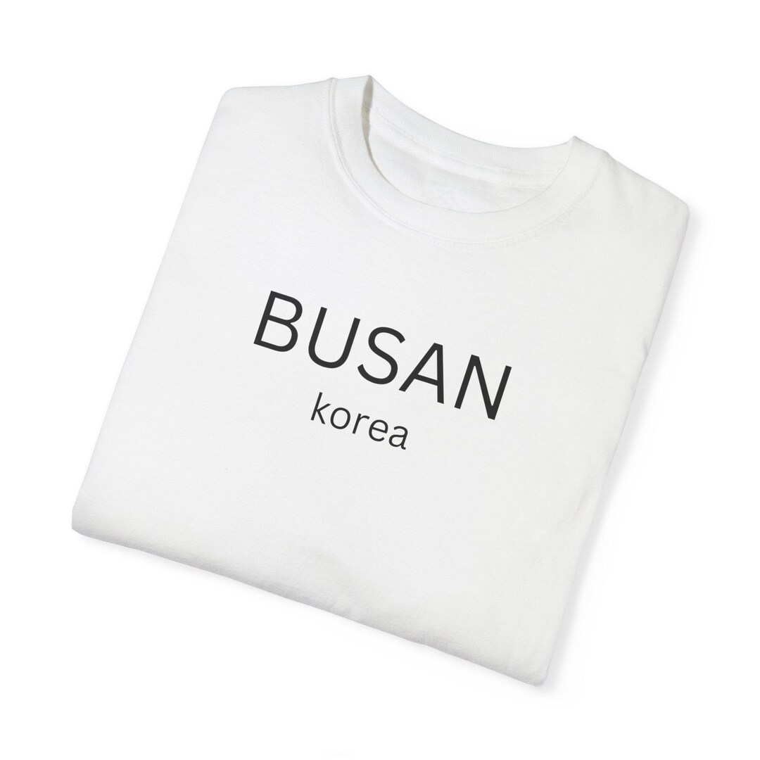 Busan Korea T-shirt, Gift for Kdrama Fans, Korean Culture Tee, Kpop ...