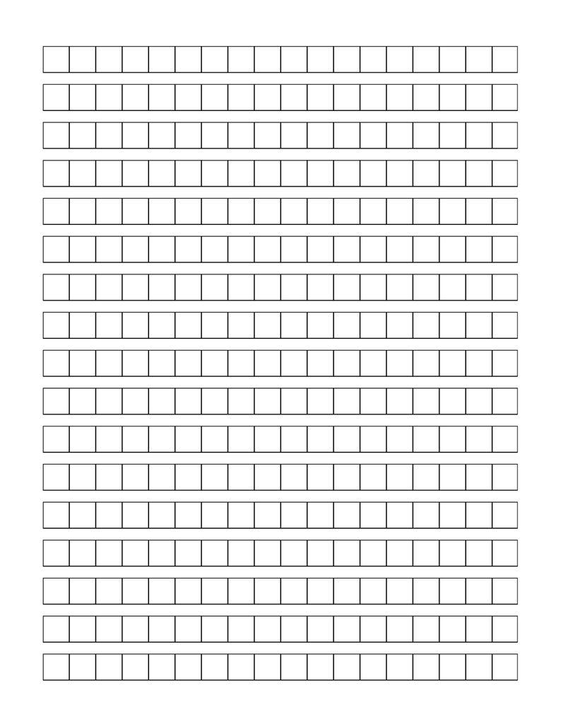 Korean Hangul Writing Practice Sheet, Instant Download, WONGOJI Writing ...