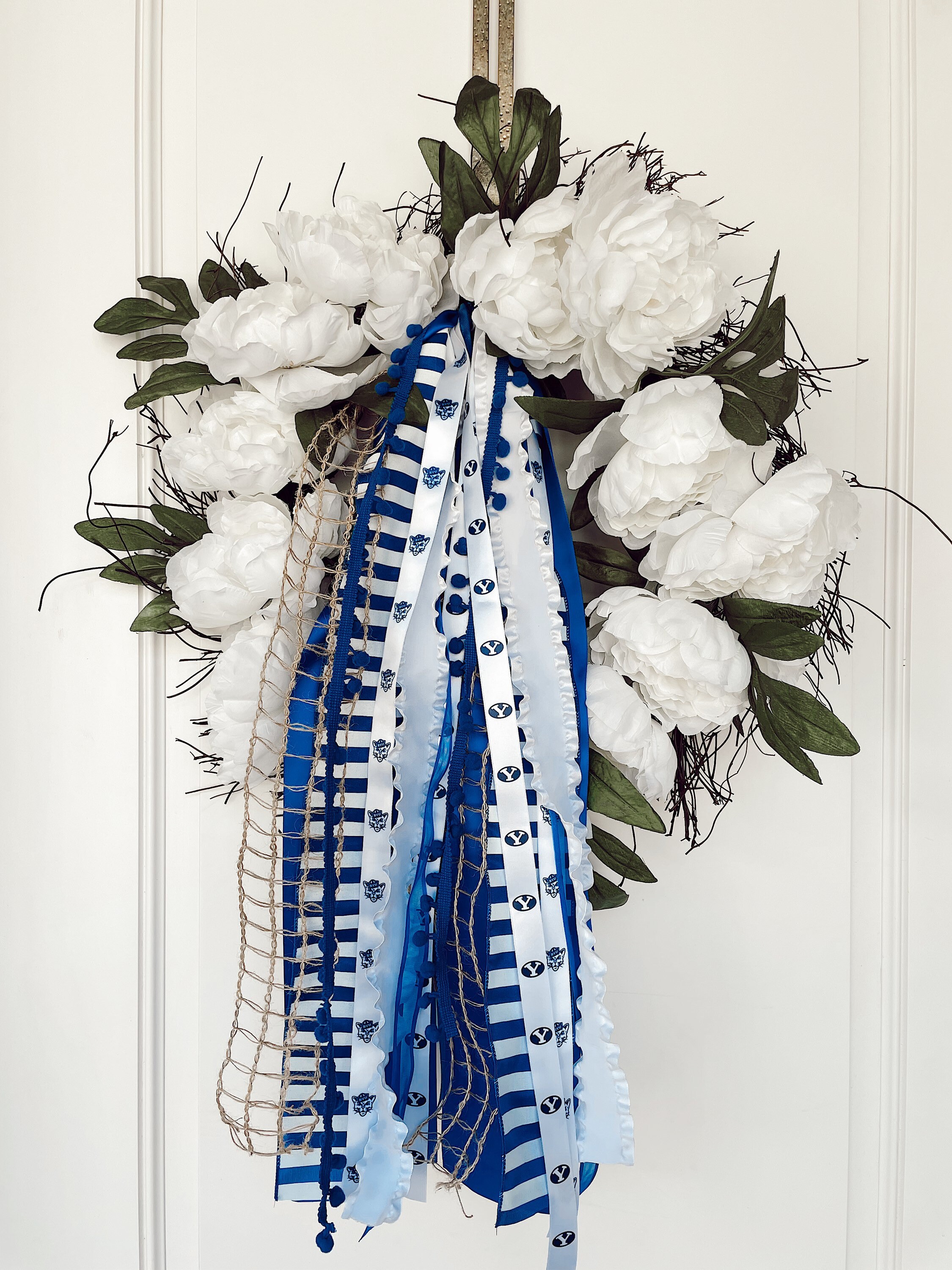 BYU Ribbon Bundle, Ribbon Set, Ribbon Decor, Wreath, Wreath Accessories ...