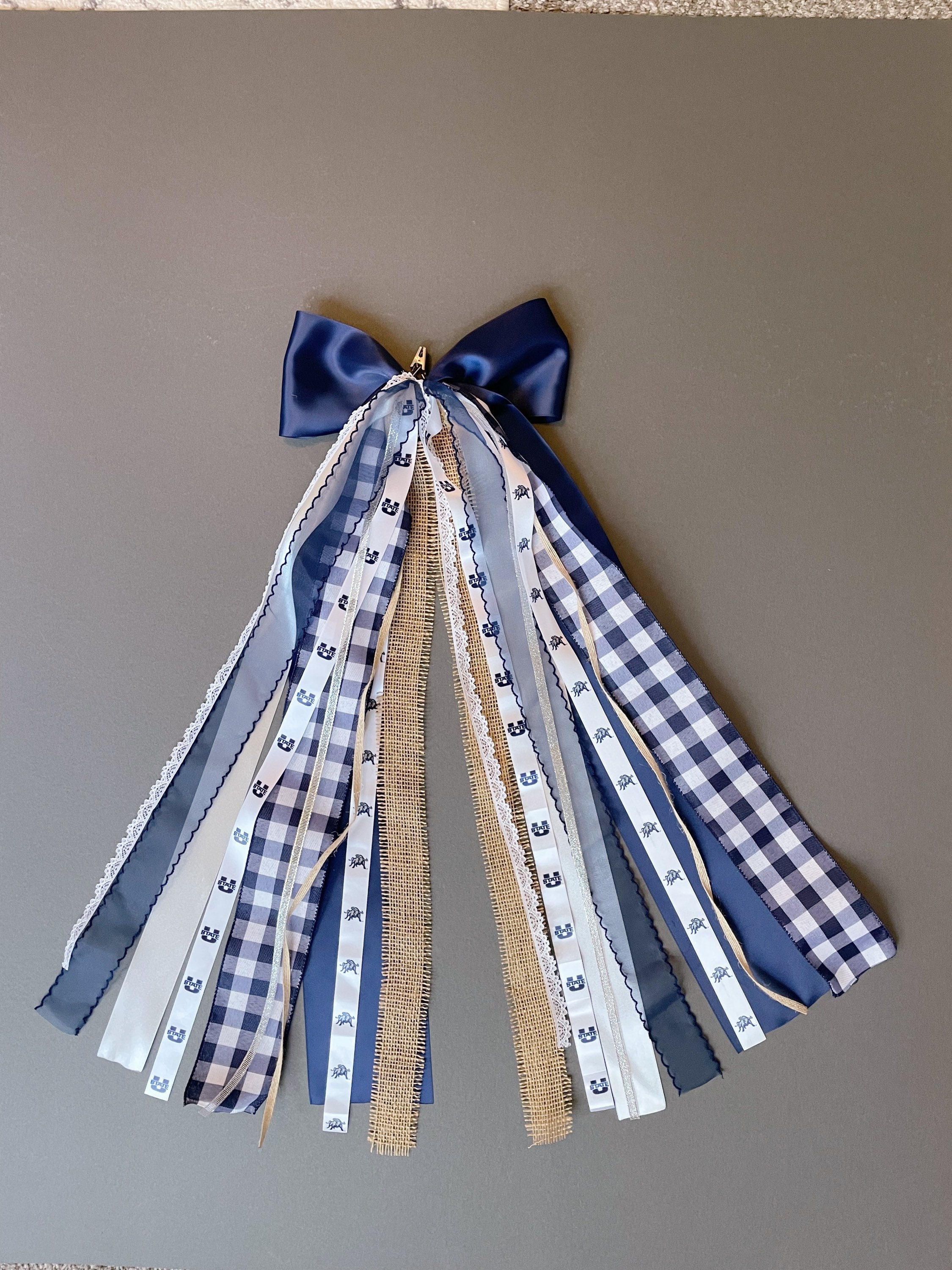 USU Ribbon Bundle, Ribbon Set, Ribbon Decor, Wreath, Wreath Accessories ...