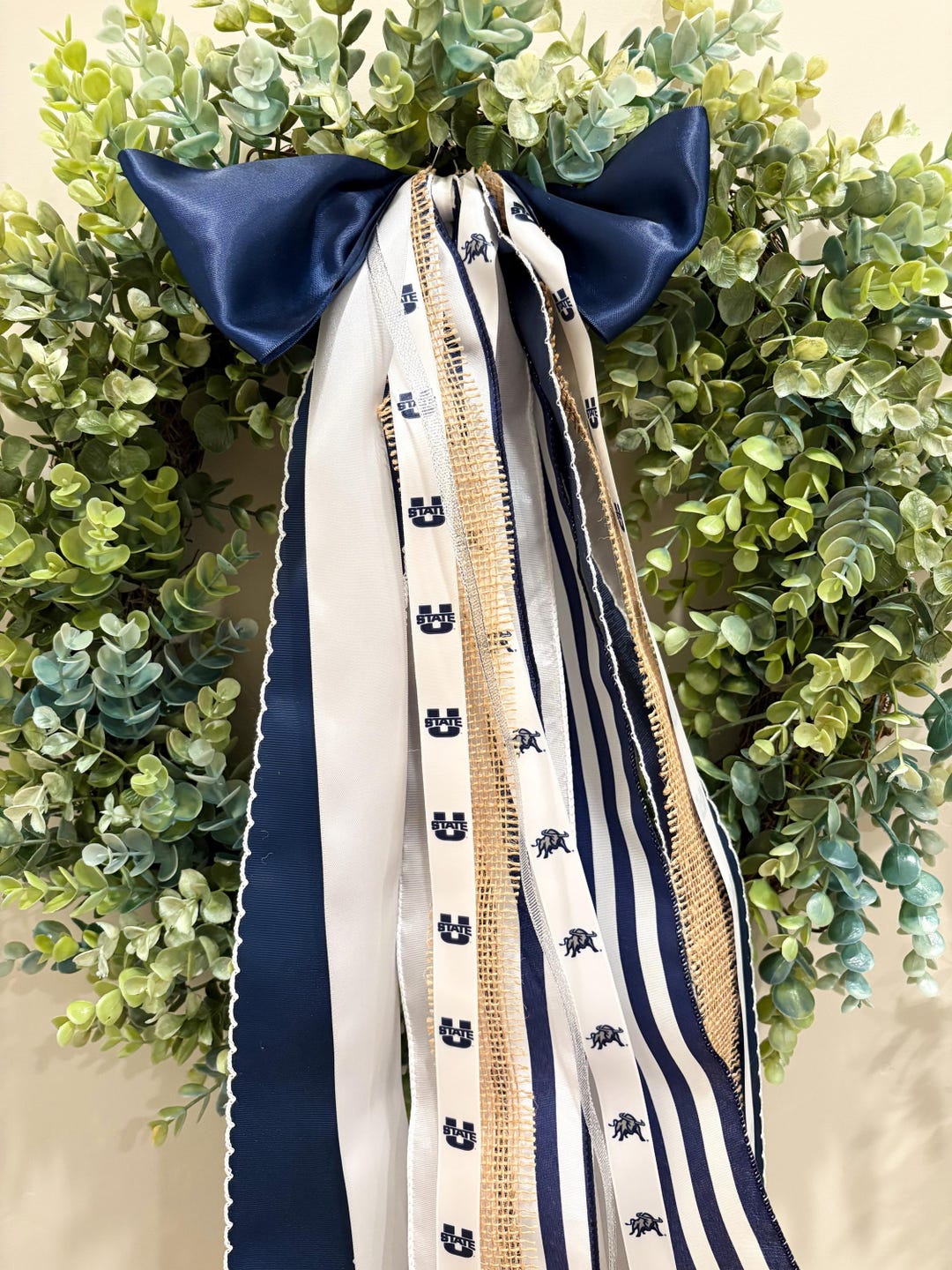 USU Ribbon Bundle, Ribbon Set, Ribbon Decor, Wreath, Wreath Accessories ...