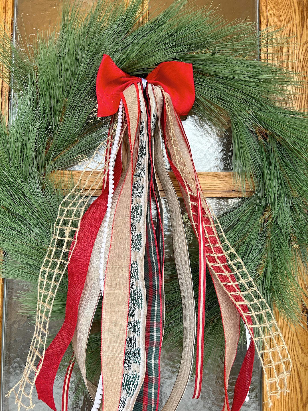 Cozy Cabin Christmas Ribbon Bundle, Christmas Ribbon, Ribbon Set ...
