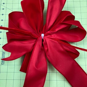 Red Velvet Bow, Christmas Bow for Wreath, Traditional Christmas ...