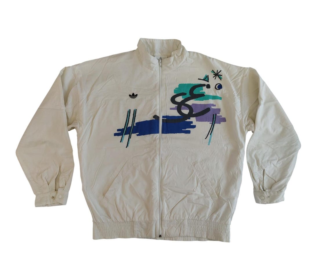 Adidas Stefan Edberg Made in Malta Vintage 80s Men Unisex Tennis Shell ...