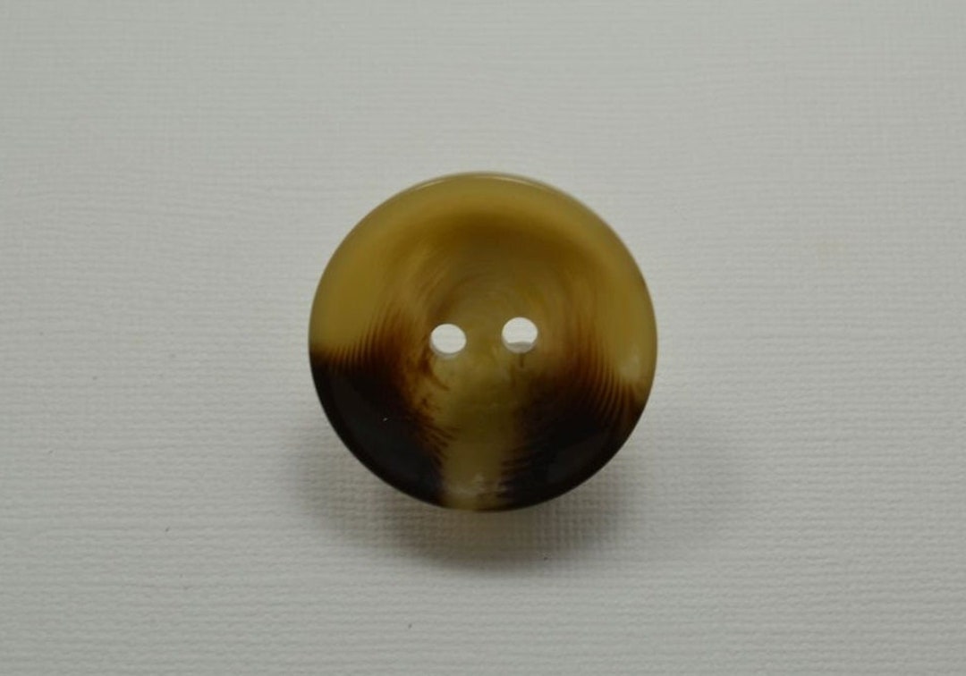 Curved Marbled Tortoise Button 2-hole I-18 - Etsy