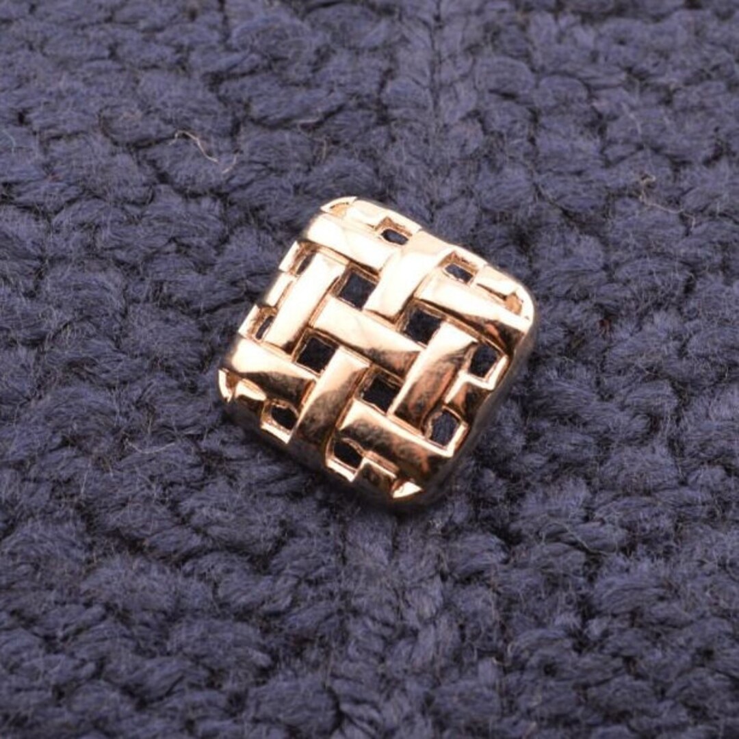 Square Open Weave Bright Metallic Tone Metal Button – Shank (TT-13) - Etsy