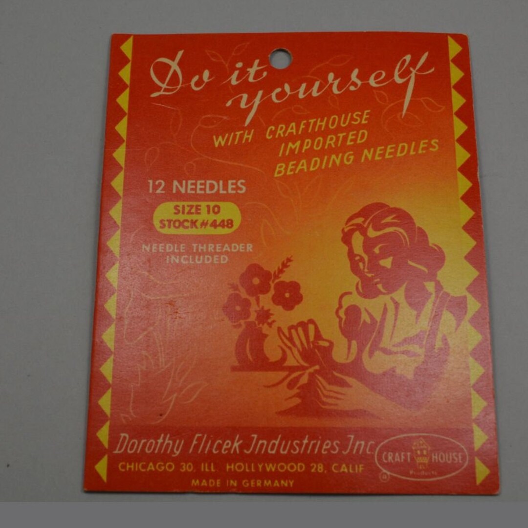 Vintage Paper Needle Book – Do It Yourself – Vintage Notions (PNB-C) - Etsy