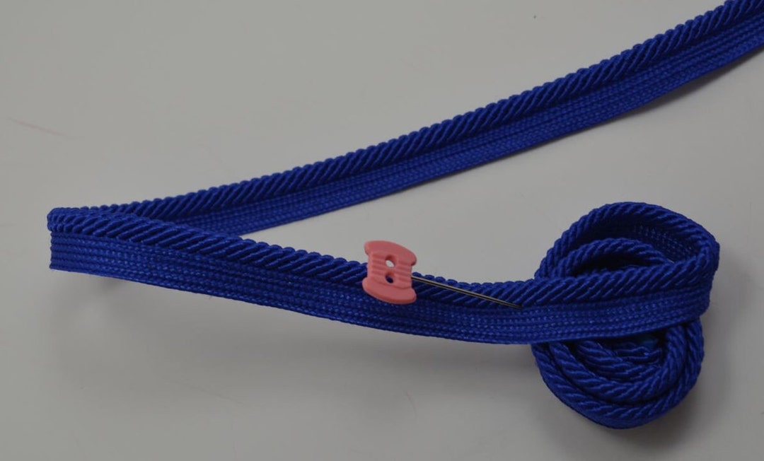 Piping – Royal Blue Diagonal Grosgrain (TR-BLU-02) - Etsy