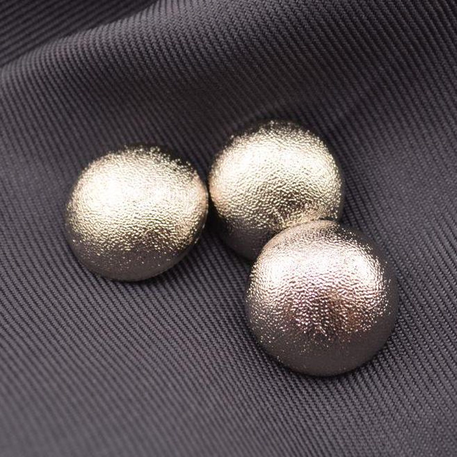 Simple and Showy Textured Silver Domed Button – Shank (Z-12) - Etsy