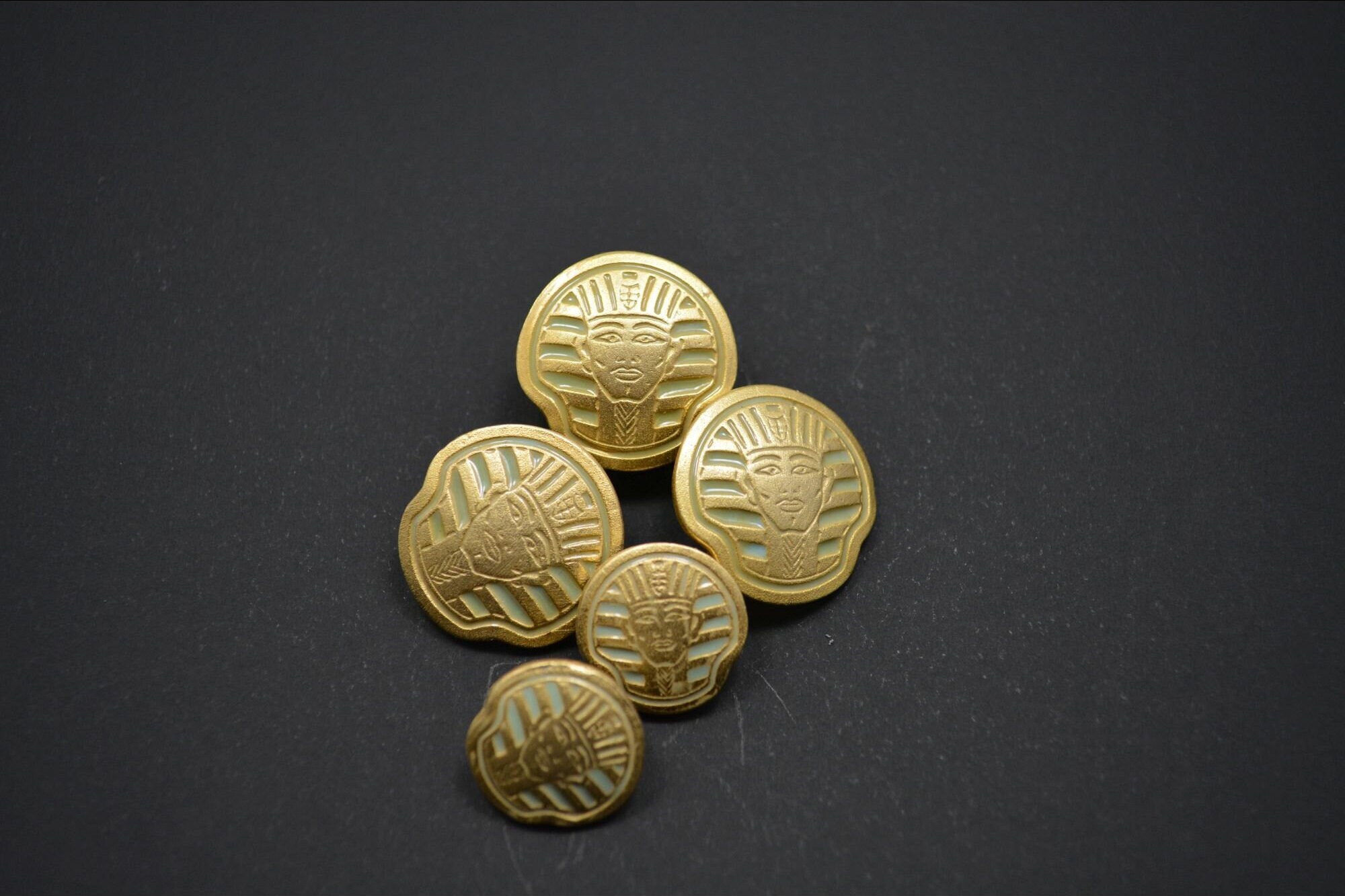 Matte Gold King Tutt Pharaoh (D-01) - Etsy