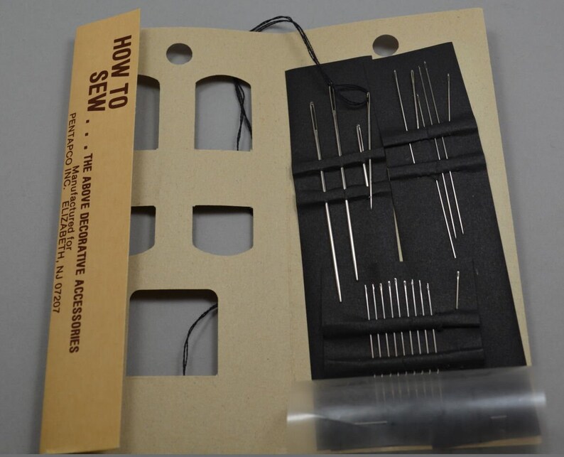 Vintage Paper Needle Book Japanese Assortment Vintage Notions PNB-E - Etsy