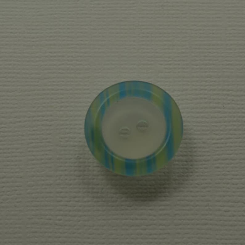 Light Turquoise Translucent Button With Aqua & Turquoise Translucent ...