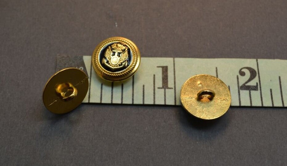 Bright Gold Crest & Rim With Black Enamel-gold Shield O-08 - Etsy