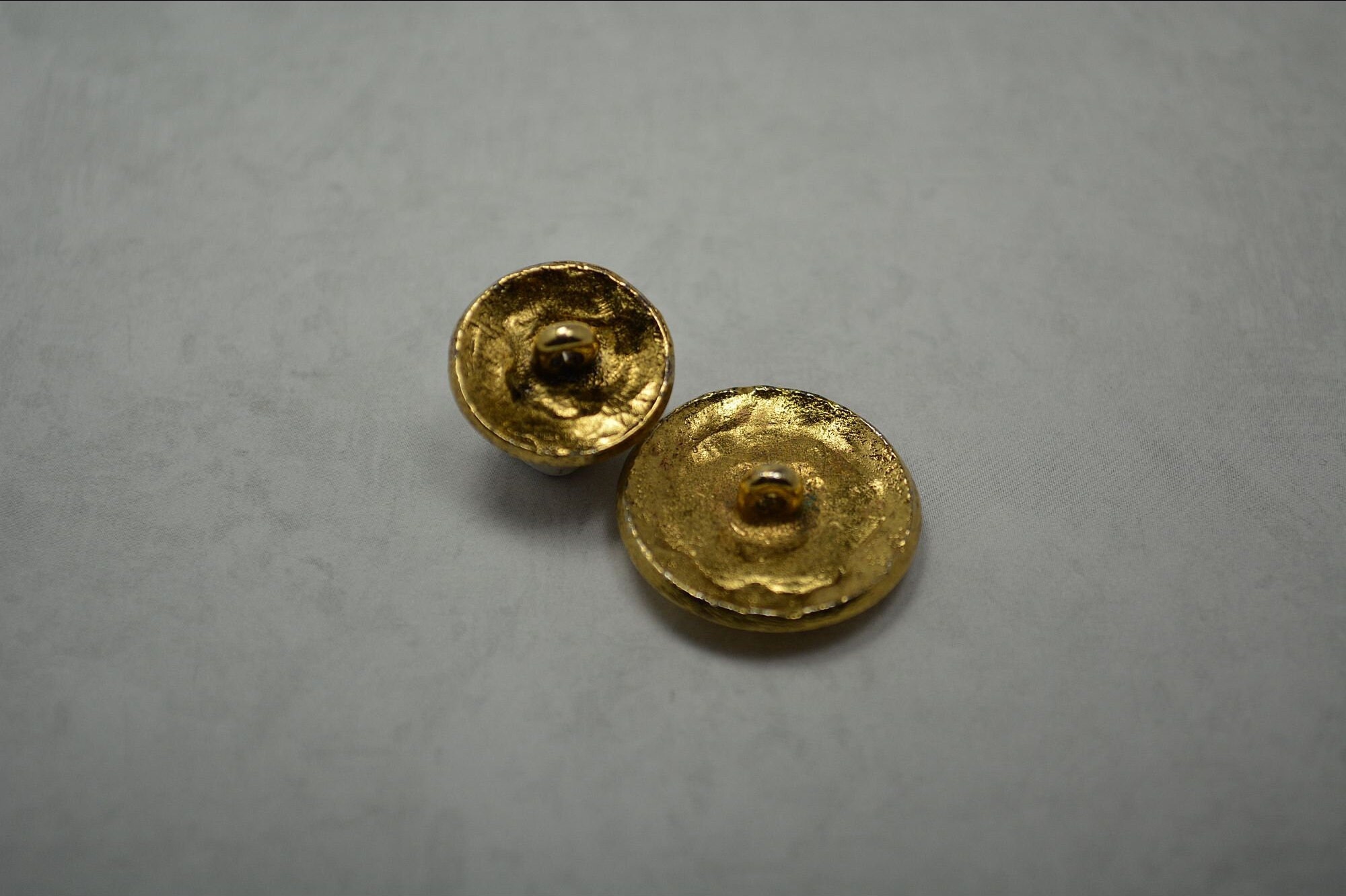 Gold Shank Button With v Designer Logo A-10 - Etsy