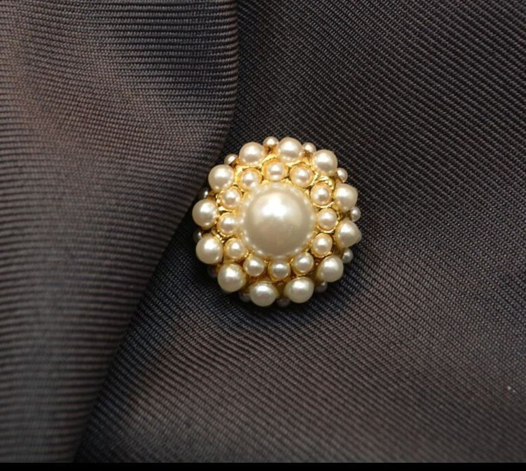 Circle of Pearls & Gold (V-16) - Etsy