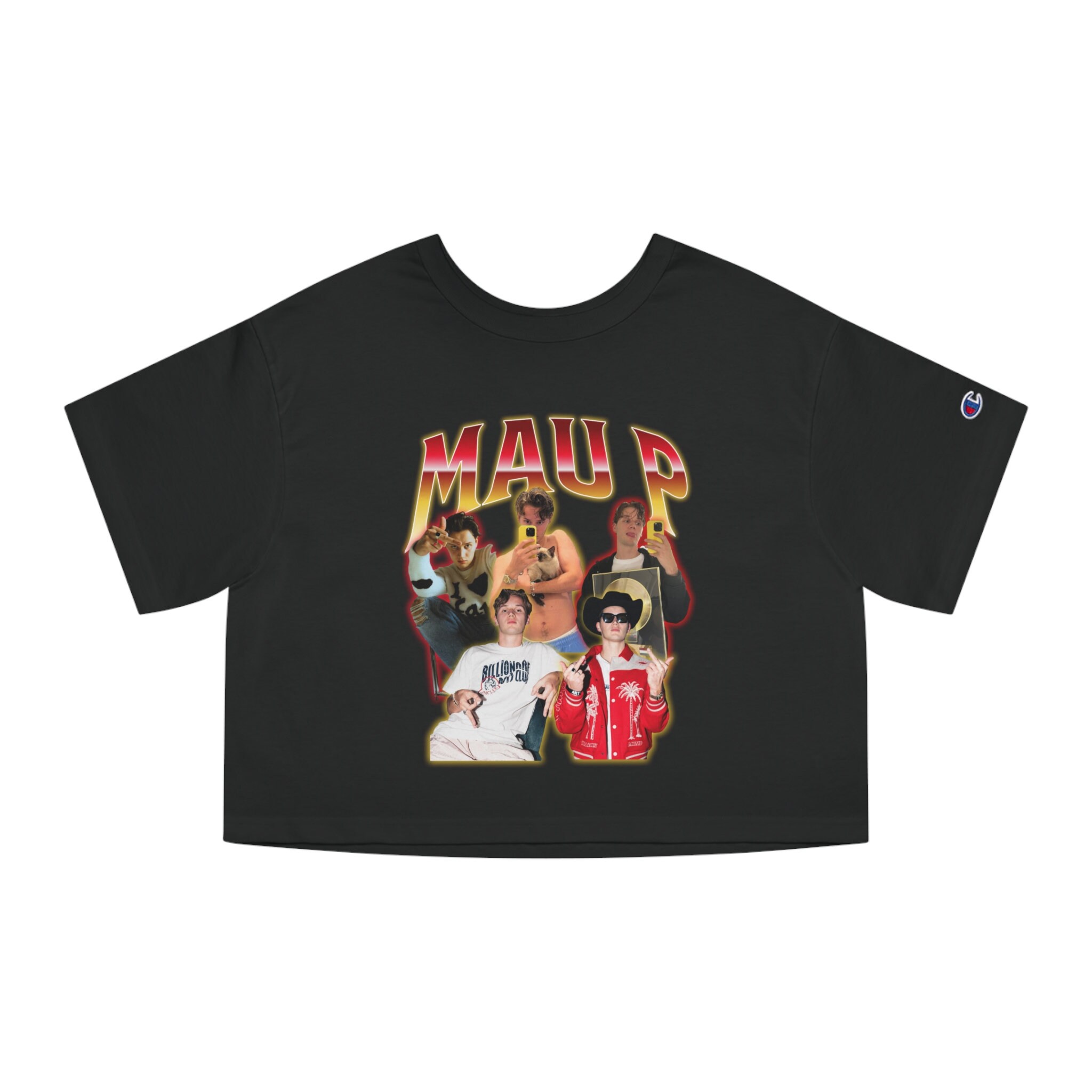 Mau P 90's Bootleg Rap Cropped Festival Tee Rave Outfit Festival ...
