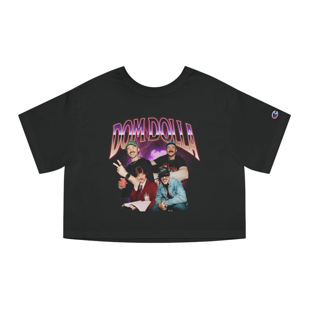 Dom Dolla 90's Bootleg Rap Cropped Festival Tee John Summit Rave Outfit ...