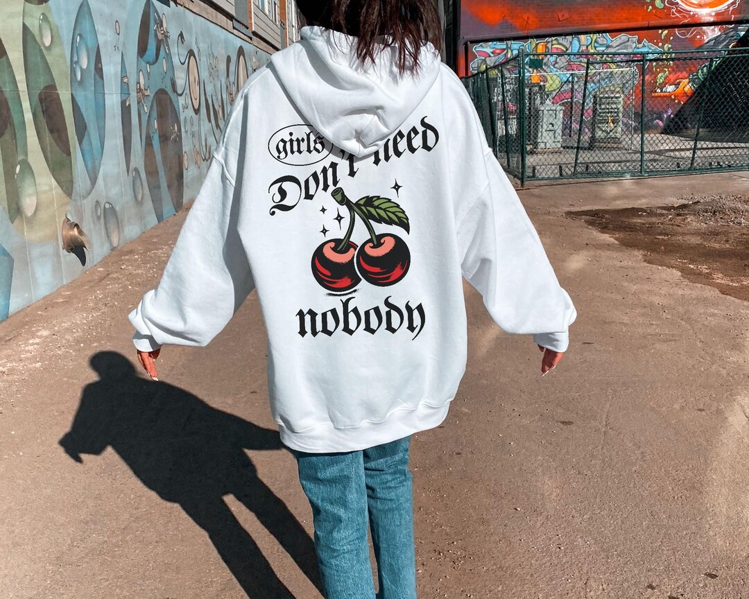 Dom Dolla Girls White Hoodie Girls Don't Need Nobody EDM Merch Winter ...