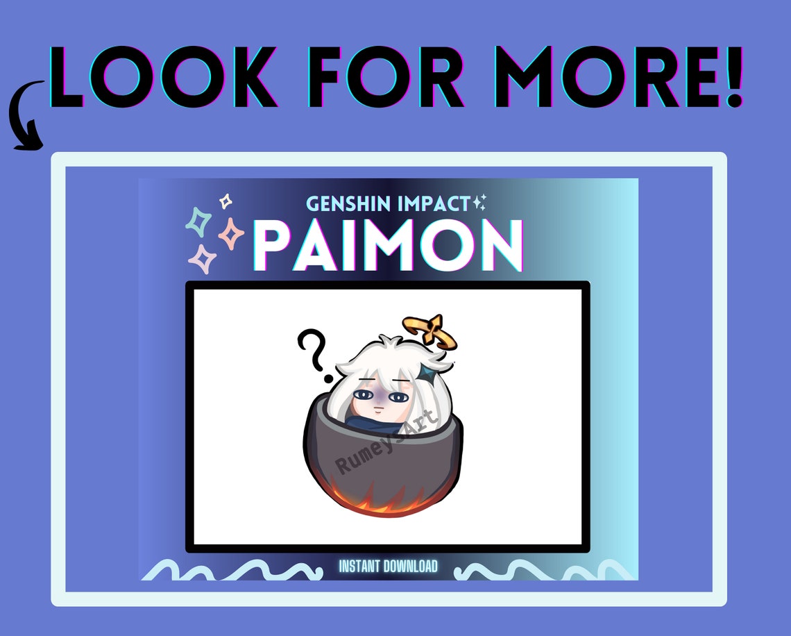 Twitch Emote Paimon Genshin Impact Discord Emotes, Twitch Emotes ...