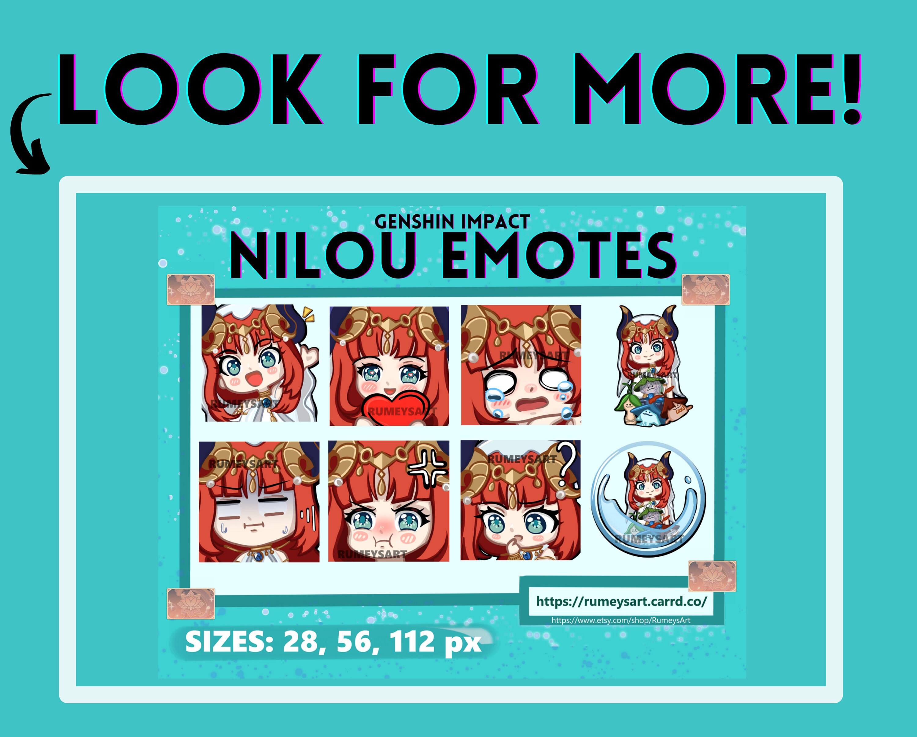 Genshin Impact Paimon Emotes Discord Emotes, Twitch Emotes - Etsy