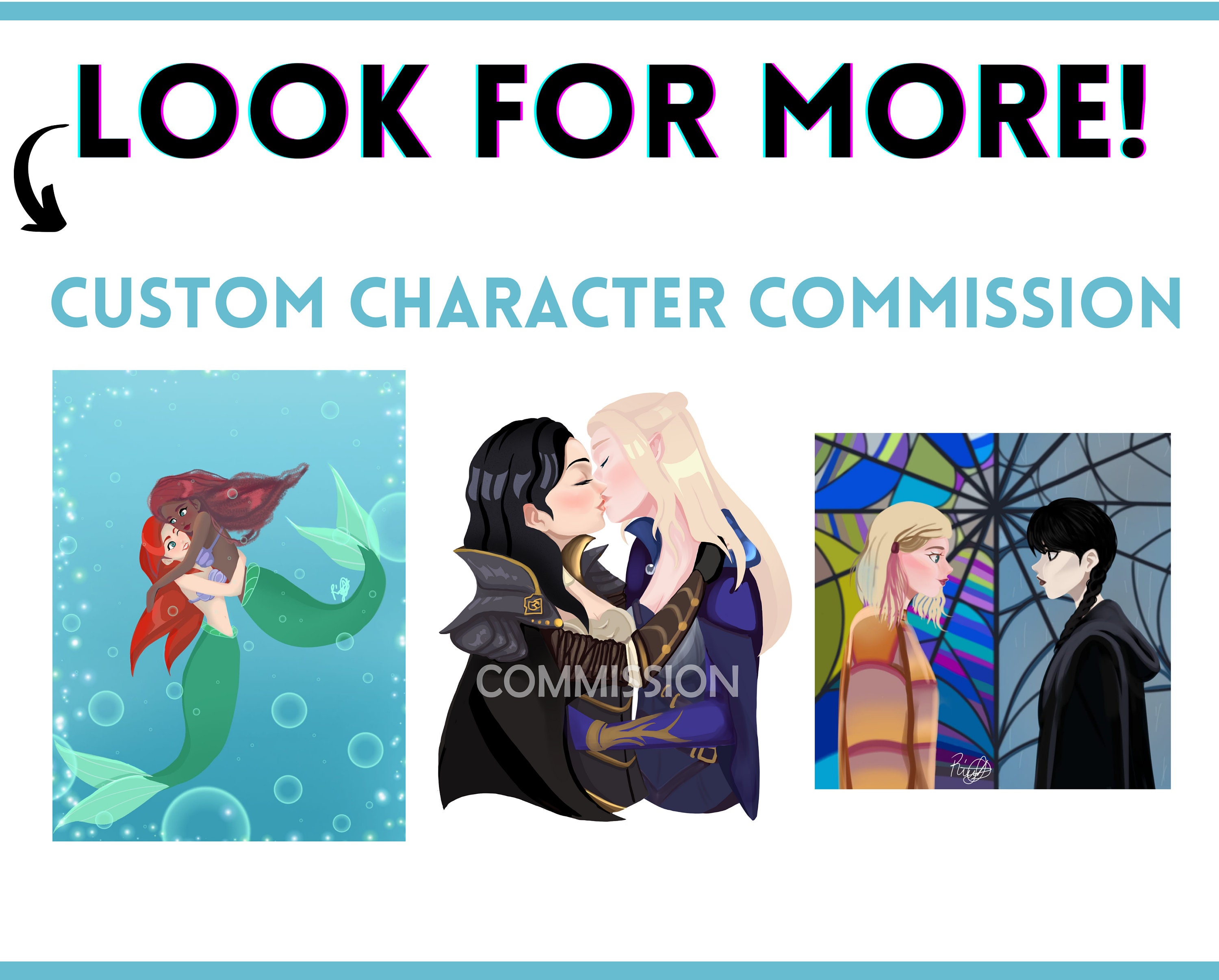 Custom Anime Character Commission - Etsy