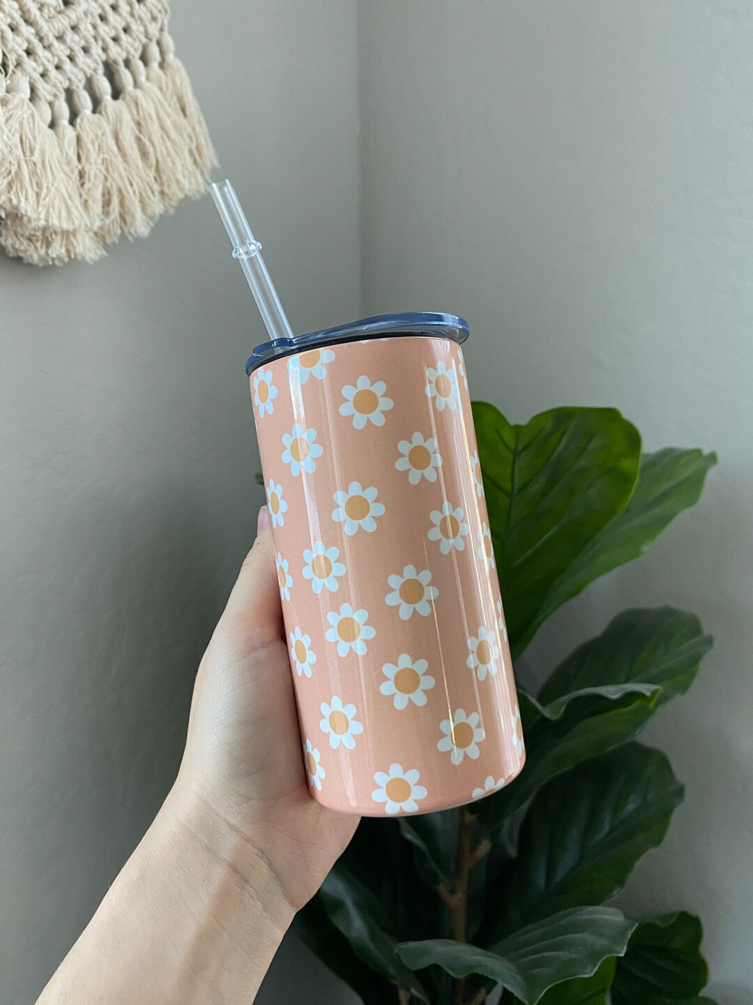 Daisy Flower Kids Sippy Cup | Kids Cup With Straw | Toddler Cup | Gifts ...