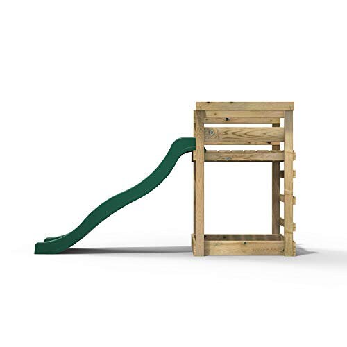 Rebo® Add-on Wooden Platform With 6ft Slide Wooden Garden - Etsy