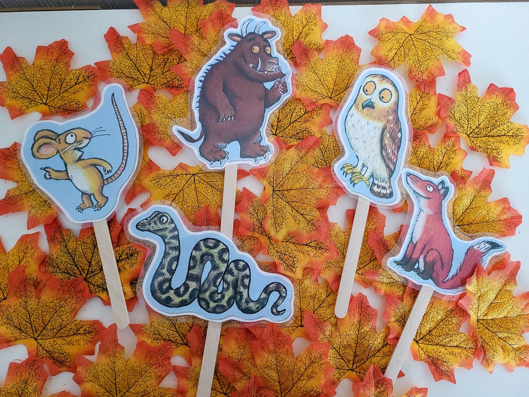 The Gruffalo Stick Puppets - Etsy