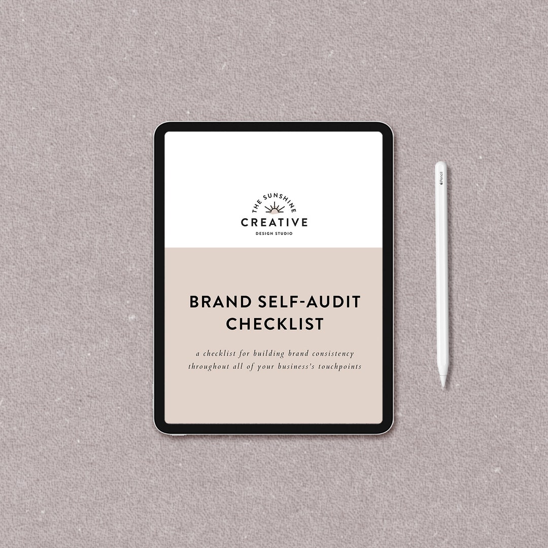 Branding Checklist, Small Business Brand Guide Resources, Branding List ...