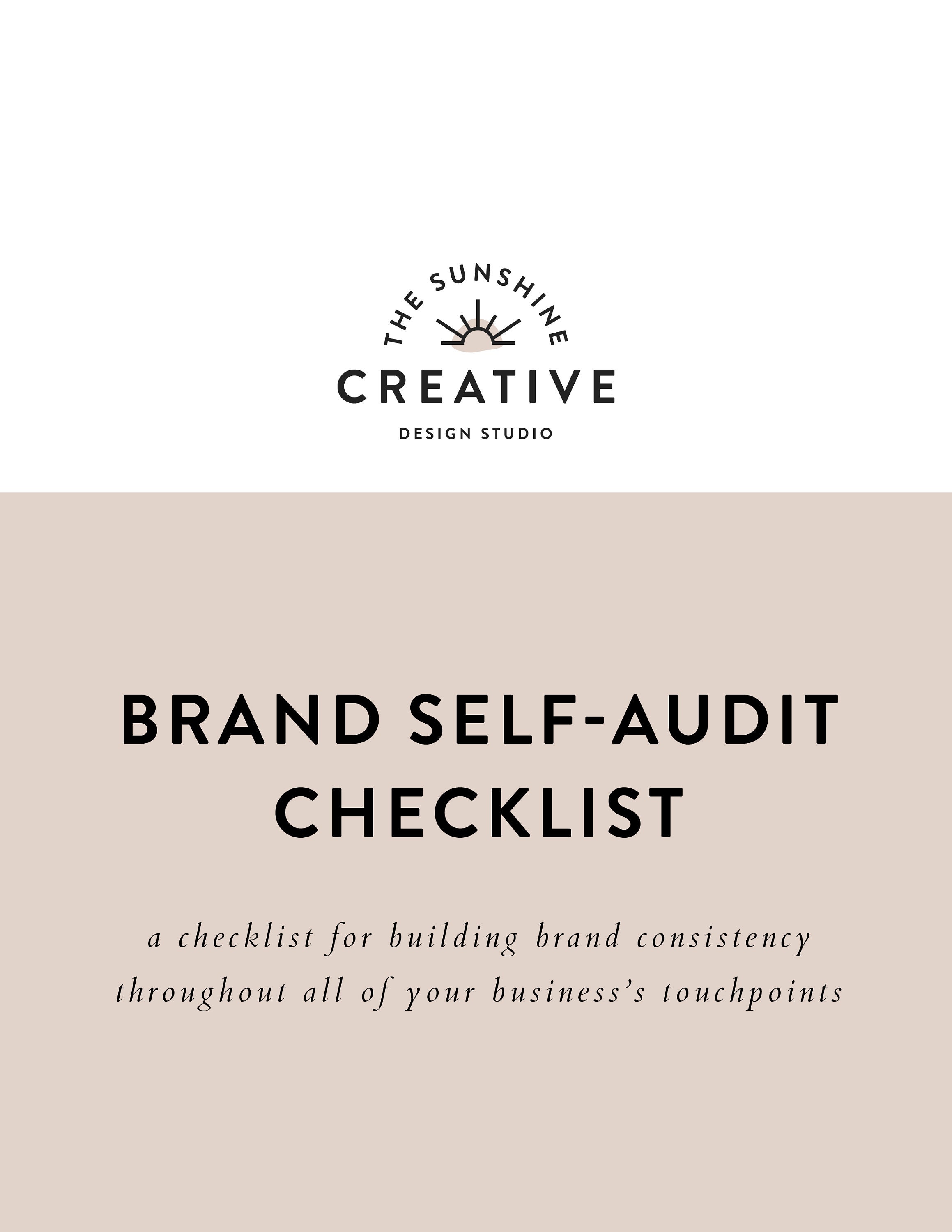 Branding Checklist, Small Business Brand Guide Resources, Branding List ...