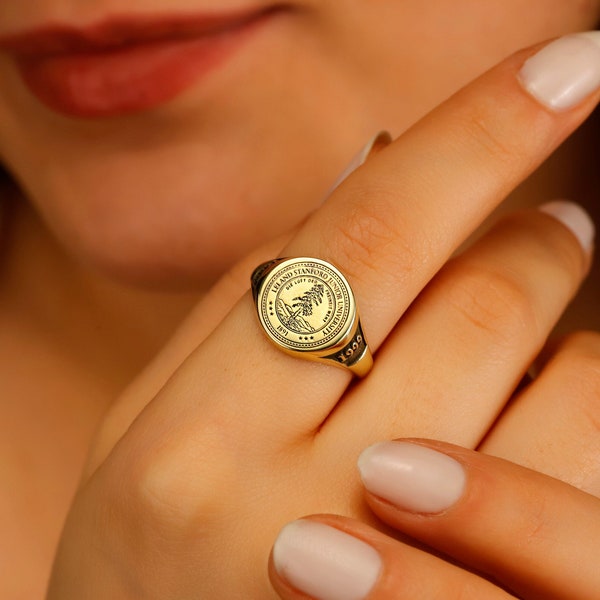 Mens Signet Ring - Etsy