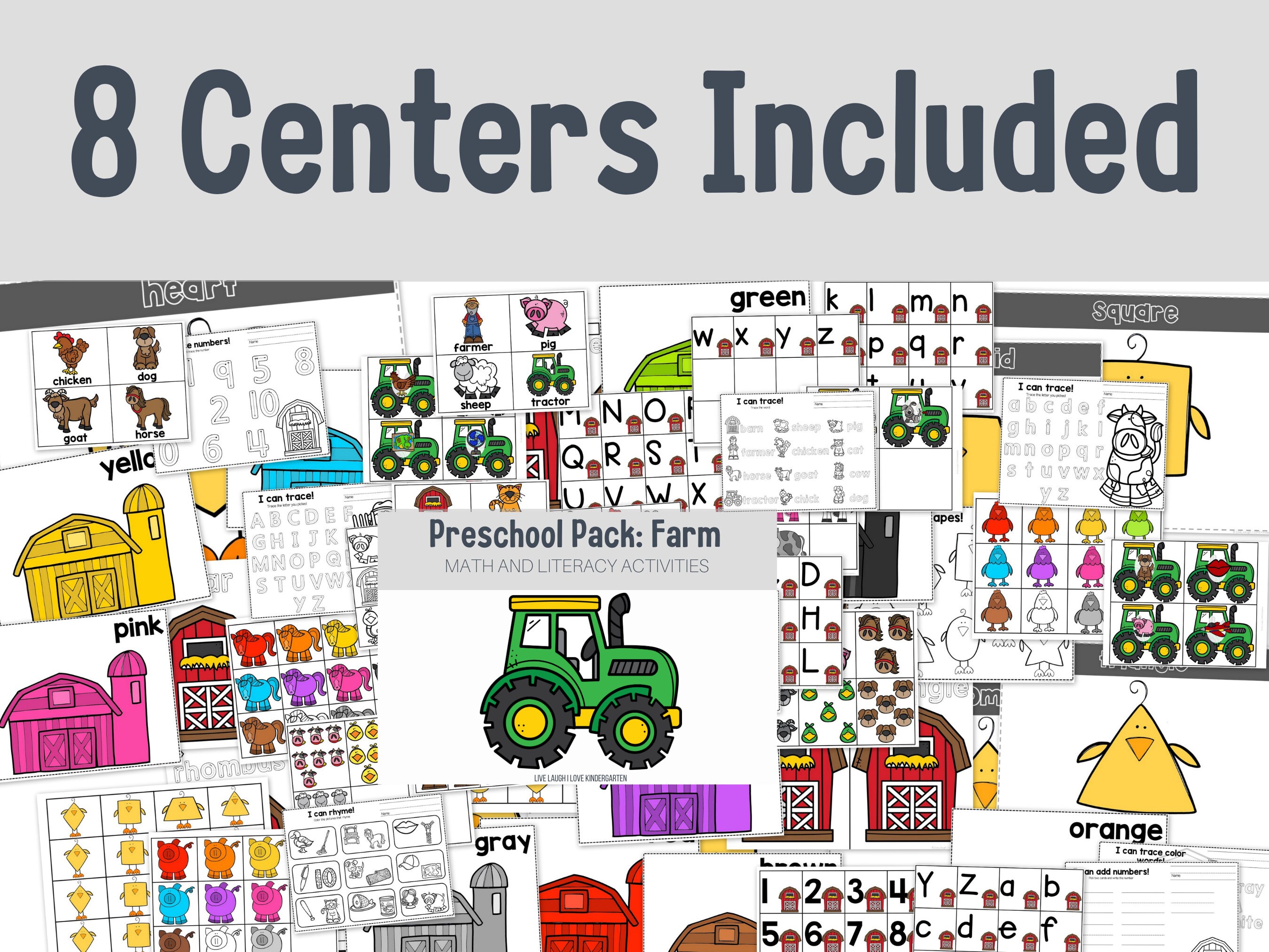 Preschool Farm Activities, Farm Themed Activities, Farm Theme Learning ...