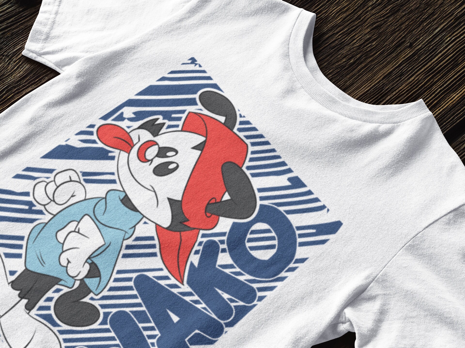 Wako Cartoon Retro Unisex Tee, Vintage 90s Shirt, Cartoon Shirt, 90s ...