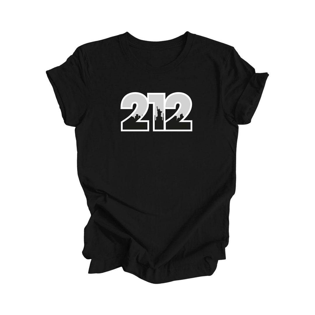 212 New York City USA Area Code City Skyline Gift - Unisex T-shirt ...