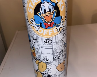 Donald Duck Tumbler Design, Donald Duck, Donald Duck Sublimation, 20oz ...