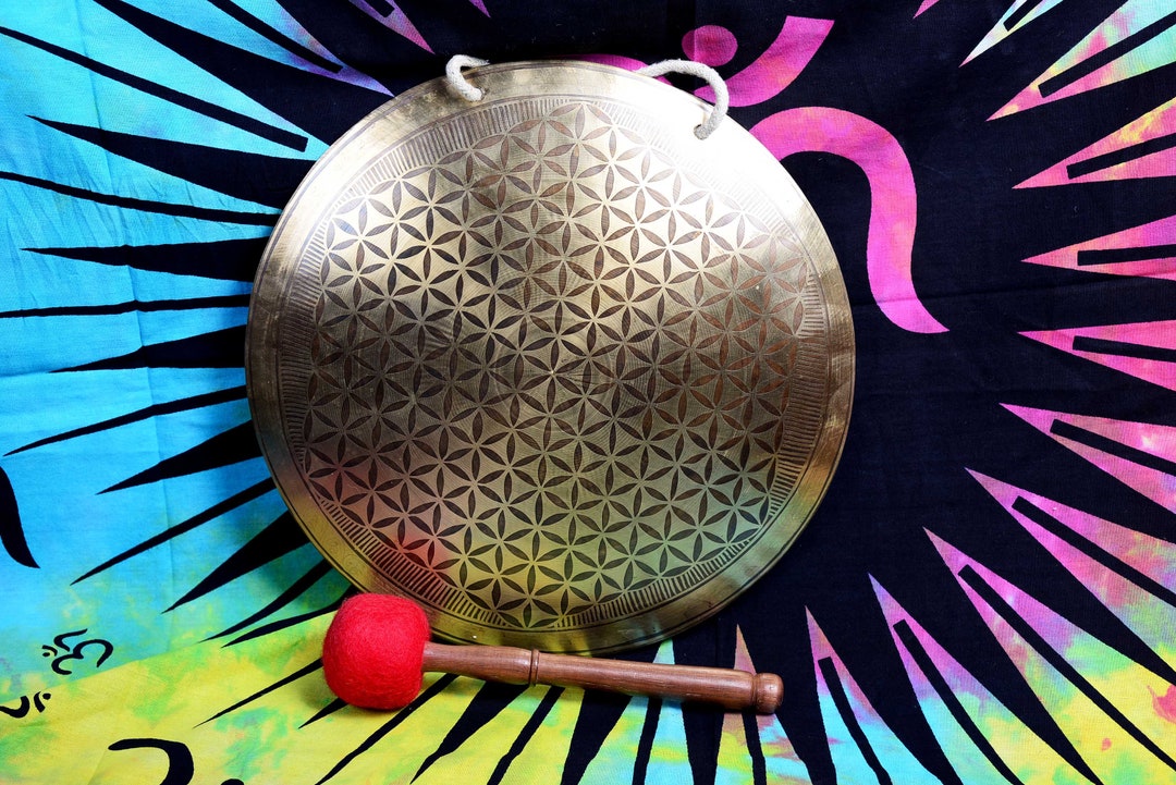 Handmade Flower of Life Gong-music Gong-healing & Meditation Gong ...